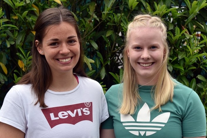 Sophie Emming und Sarah Kuipers treten künftig für Dingdener Zweitliga ...